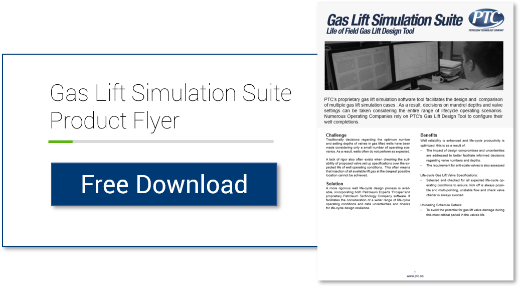 Life of Field Gas Lift Design Tool